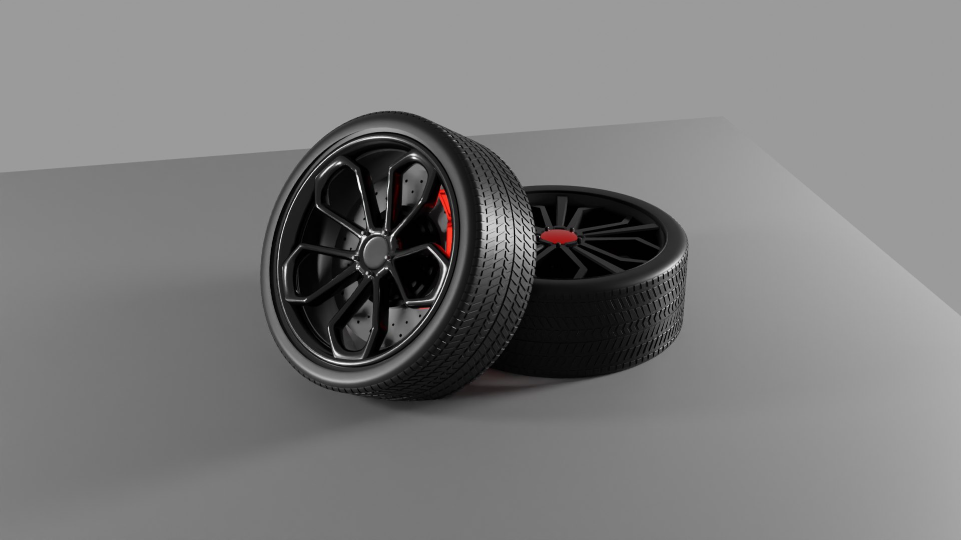 3D Supercar Alloy Wheel Model - TurboSquid 2239634