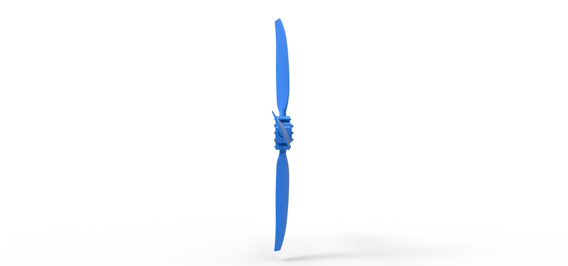 3D 4 Blade Propeller Of Drag Racing Airboat Scale 1 To 25 - TurboSquid ...