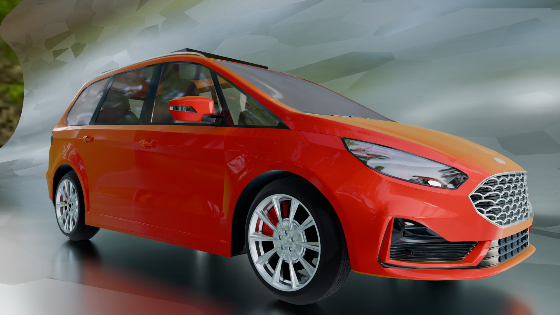 Ford Galaxy 2019 3D Model - TurboSquid 2256824