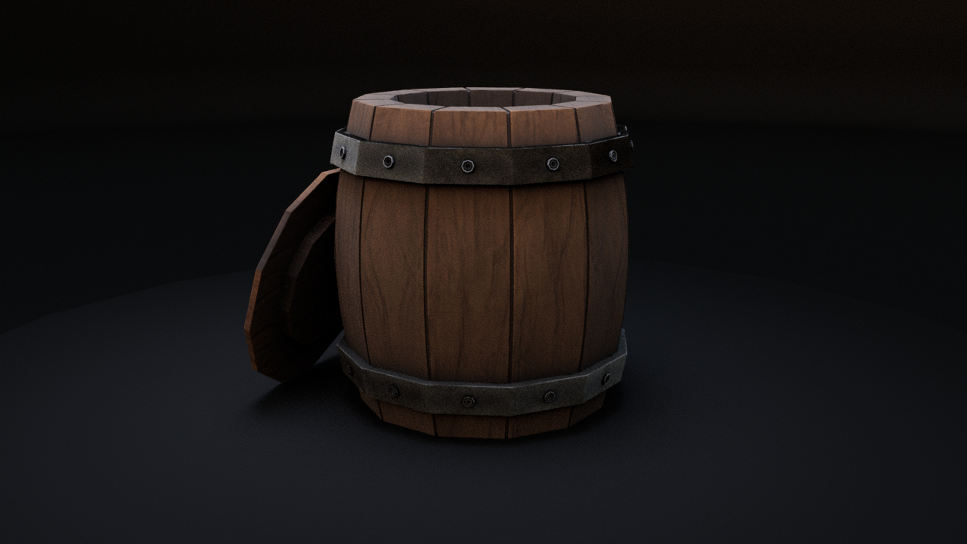 BARREL L X5 L PACK LOWPOLY Model - TurboSquid 2160499