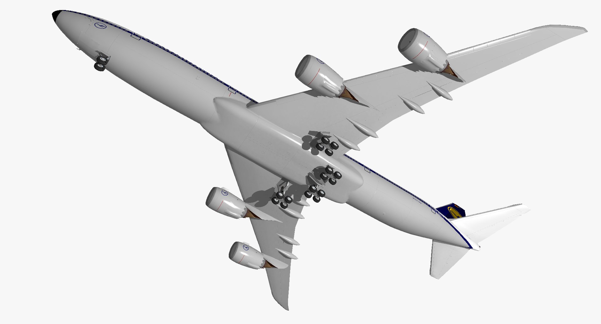 Boeing 747-8i Lufthansa Retro 3D - TurboSquid 1861504