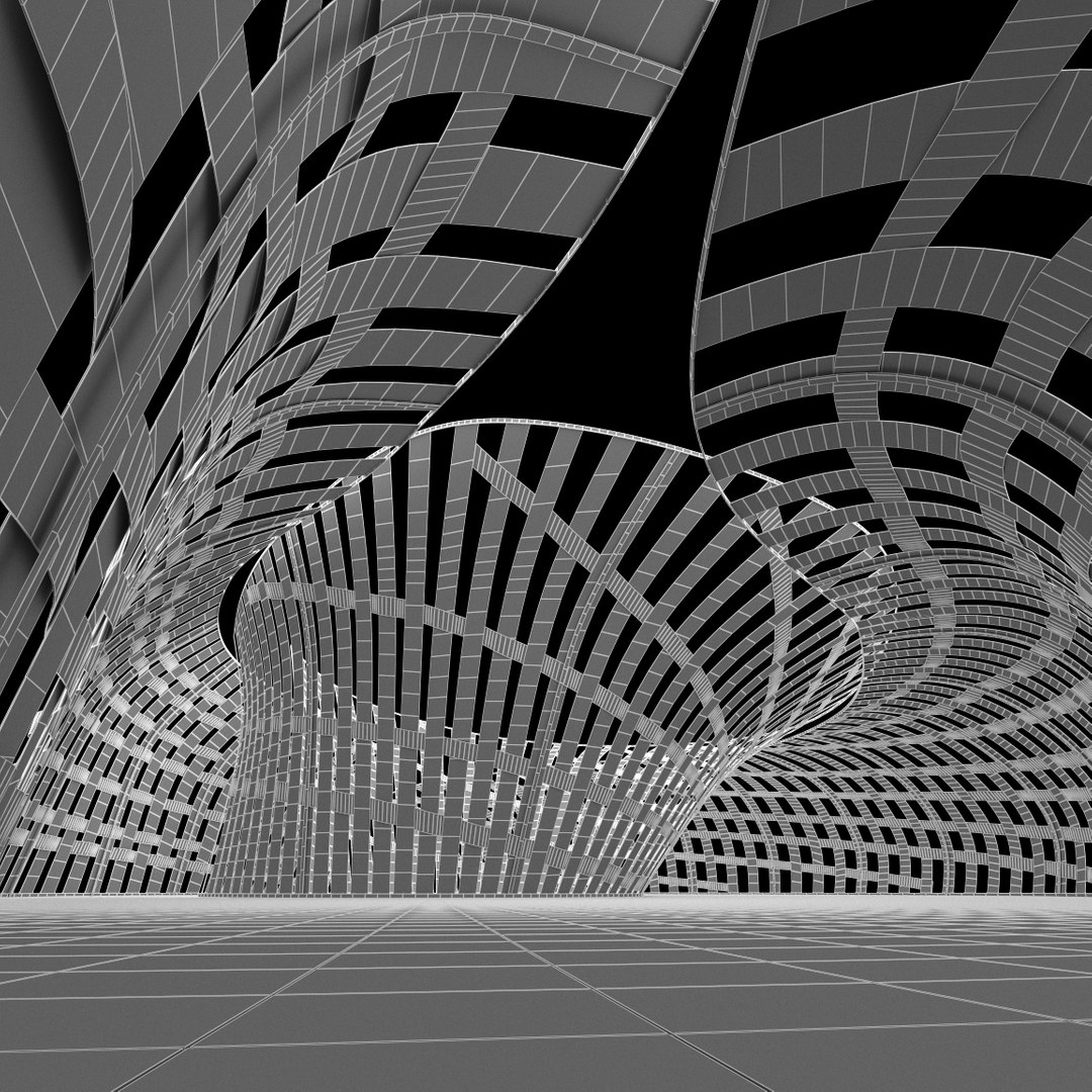 Structure Lights Space 3d Max