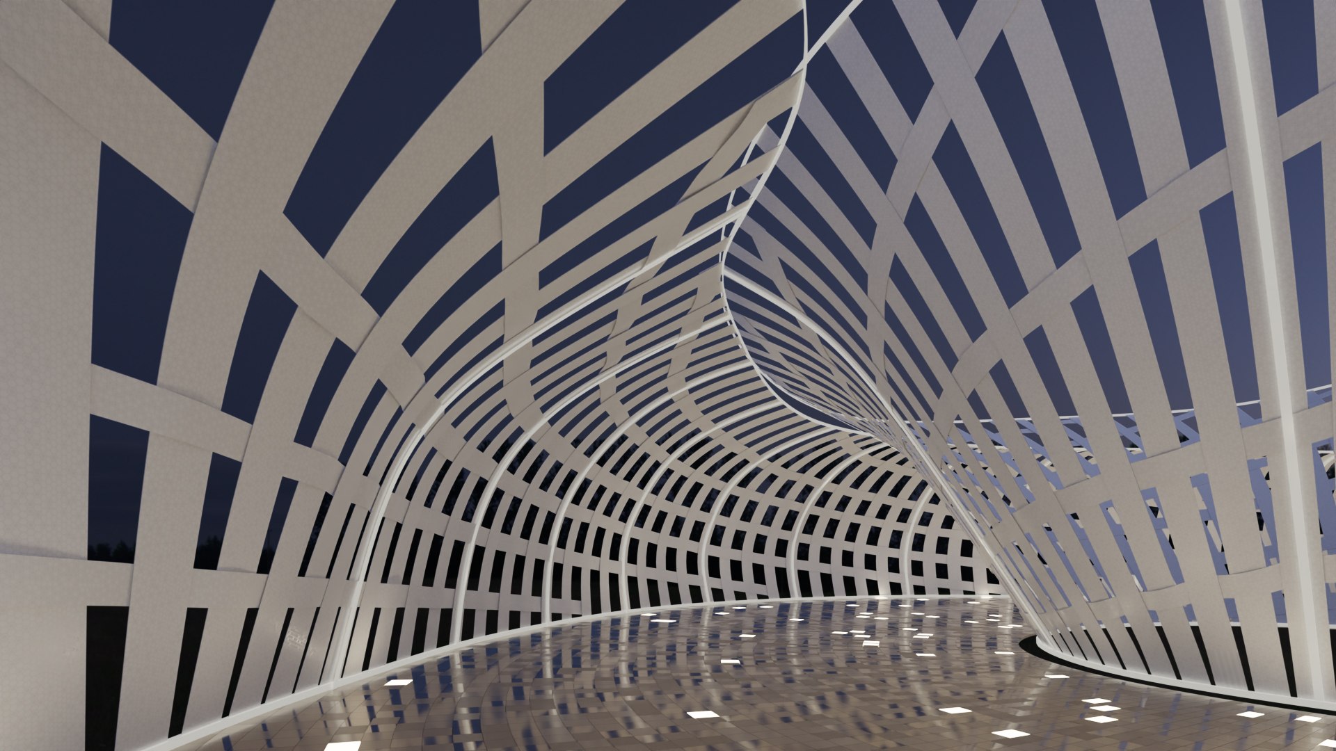 Structure Lights Space 3d Max