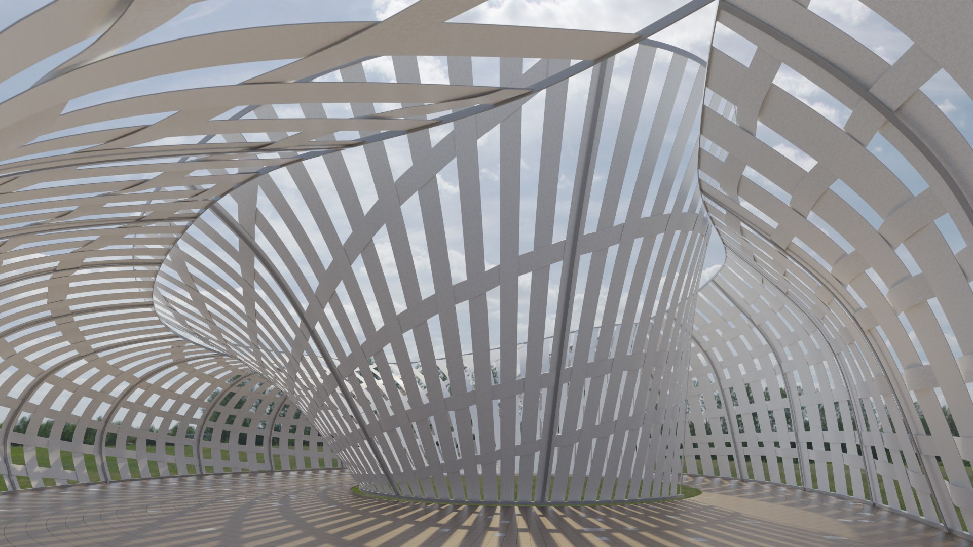 Structure Lights Space 3d Max