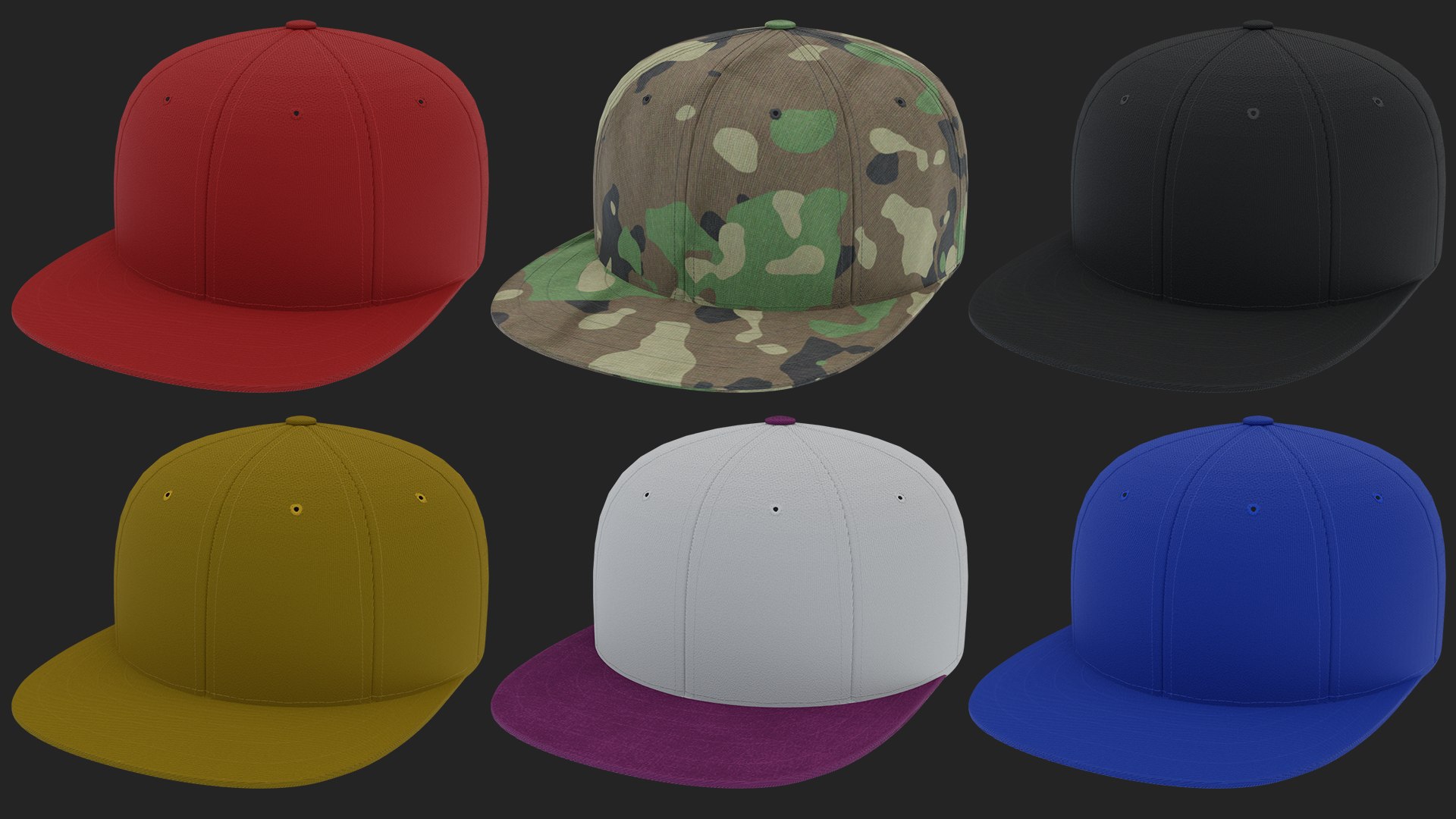 Baseball Cap 3D Model - TurboSquid 2036493