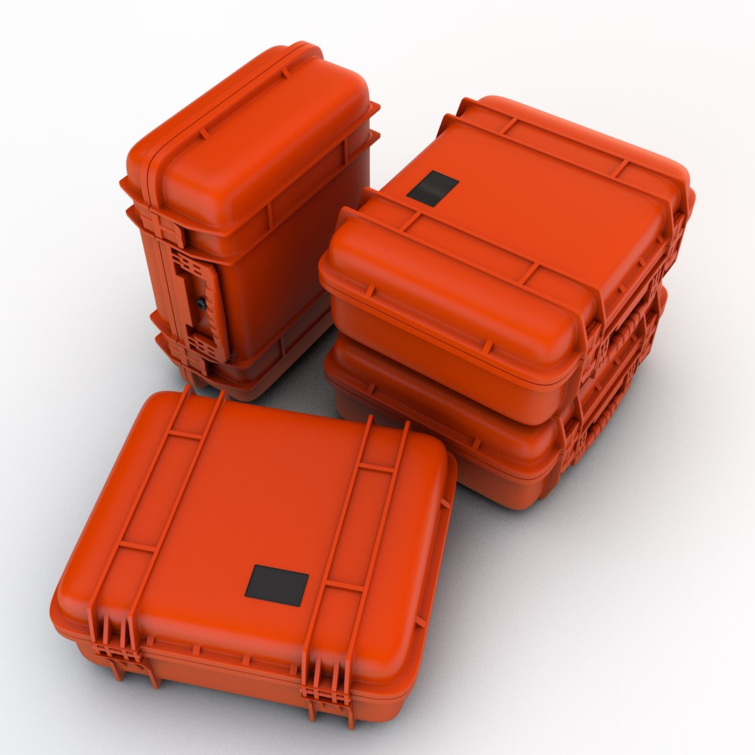 Pelican Case 3d Obj