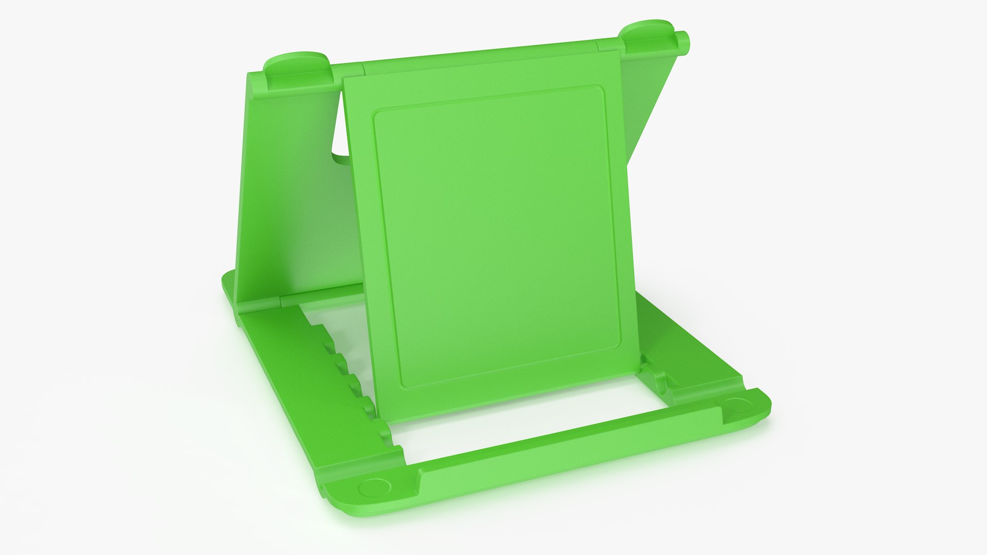 3D Stand For Phone Holder Green With Adjustable Tilt Angle Desktop ...