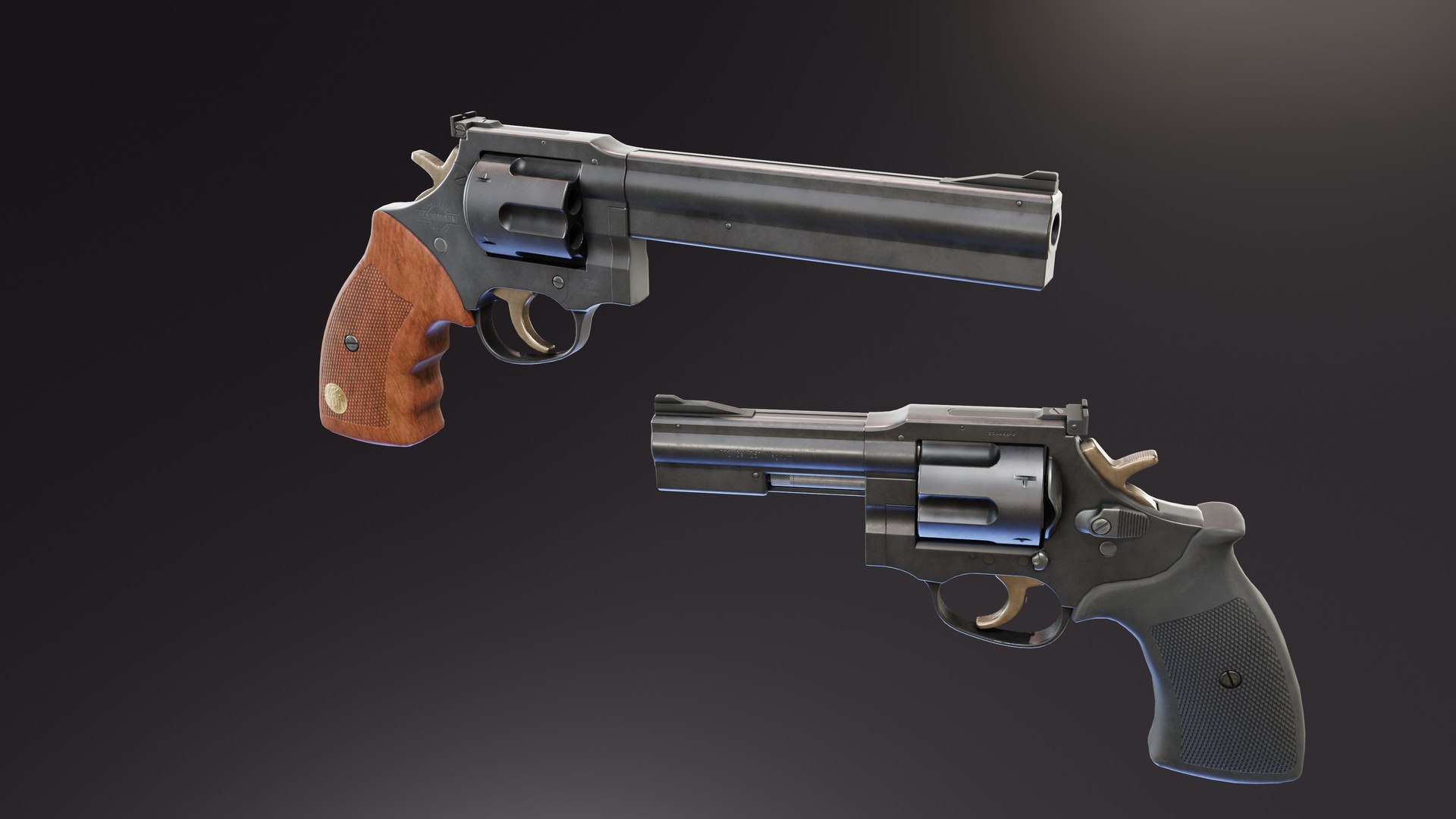 3D Model MR73 Revolver - TurboSquid 2189794