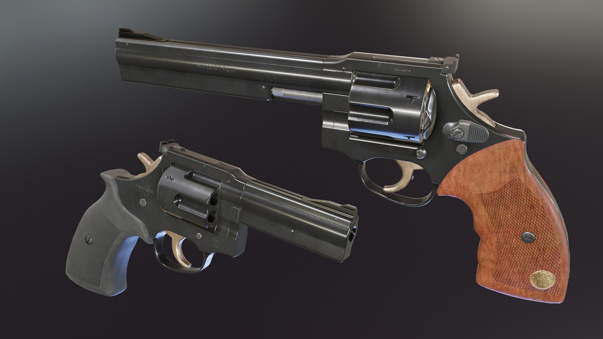 3D Model MR73 Revolver - TurboSquid 2189794