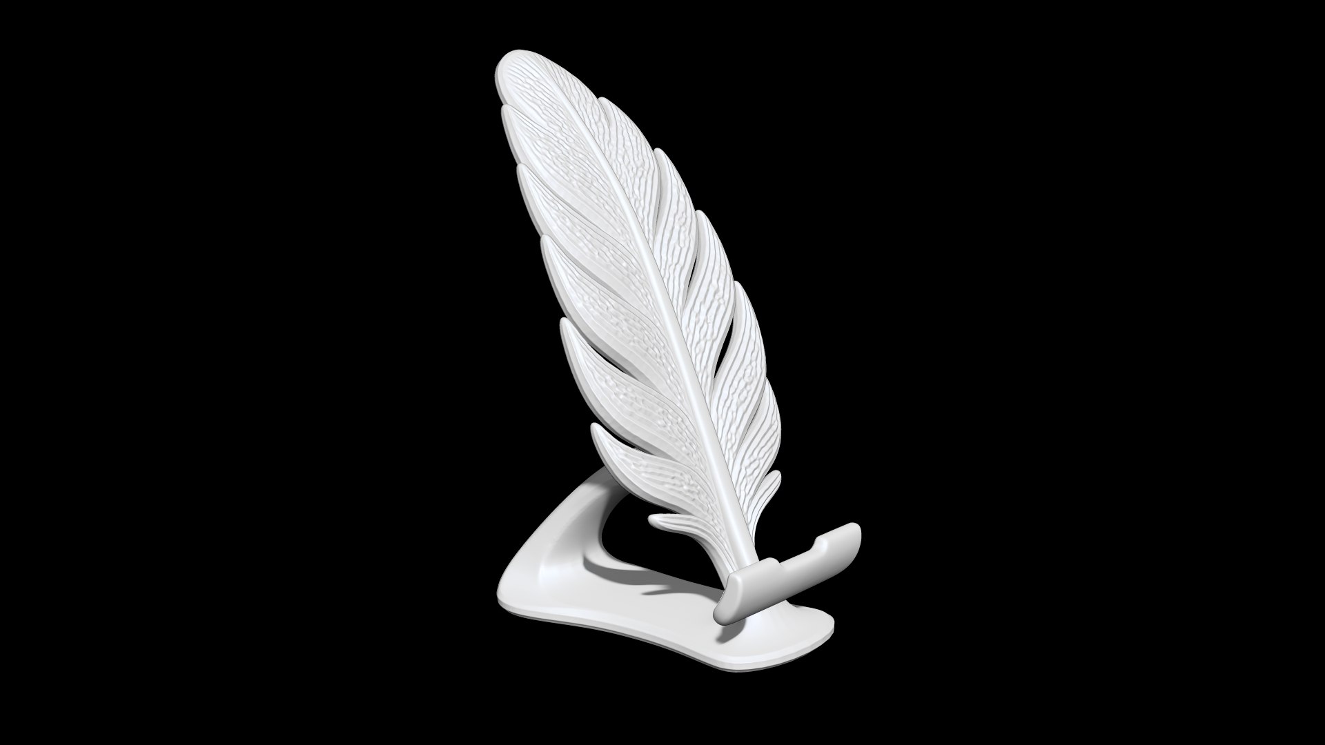 3D Feather Quill 3D Printable 3D Print Model - TurboSquid 2463130