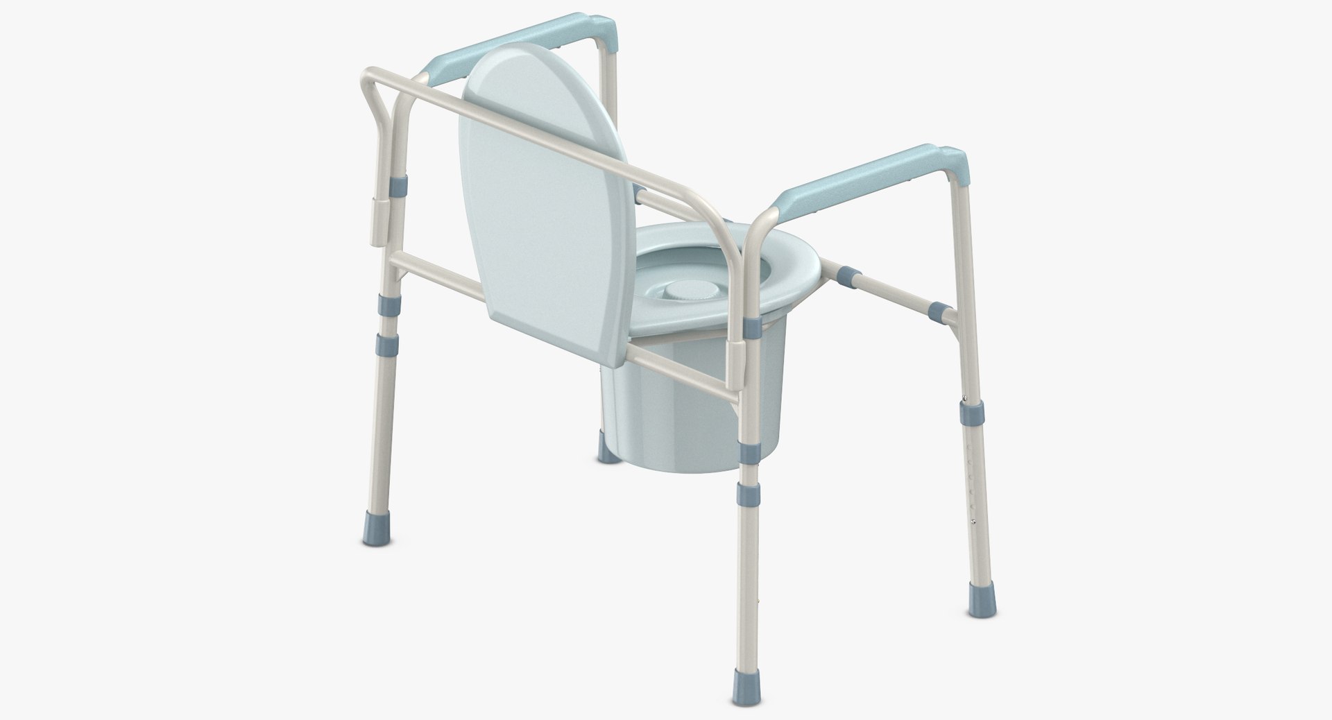 Medical bedpan commode chair 3D - TurboSquid 1350221