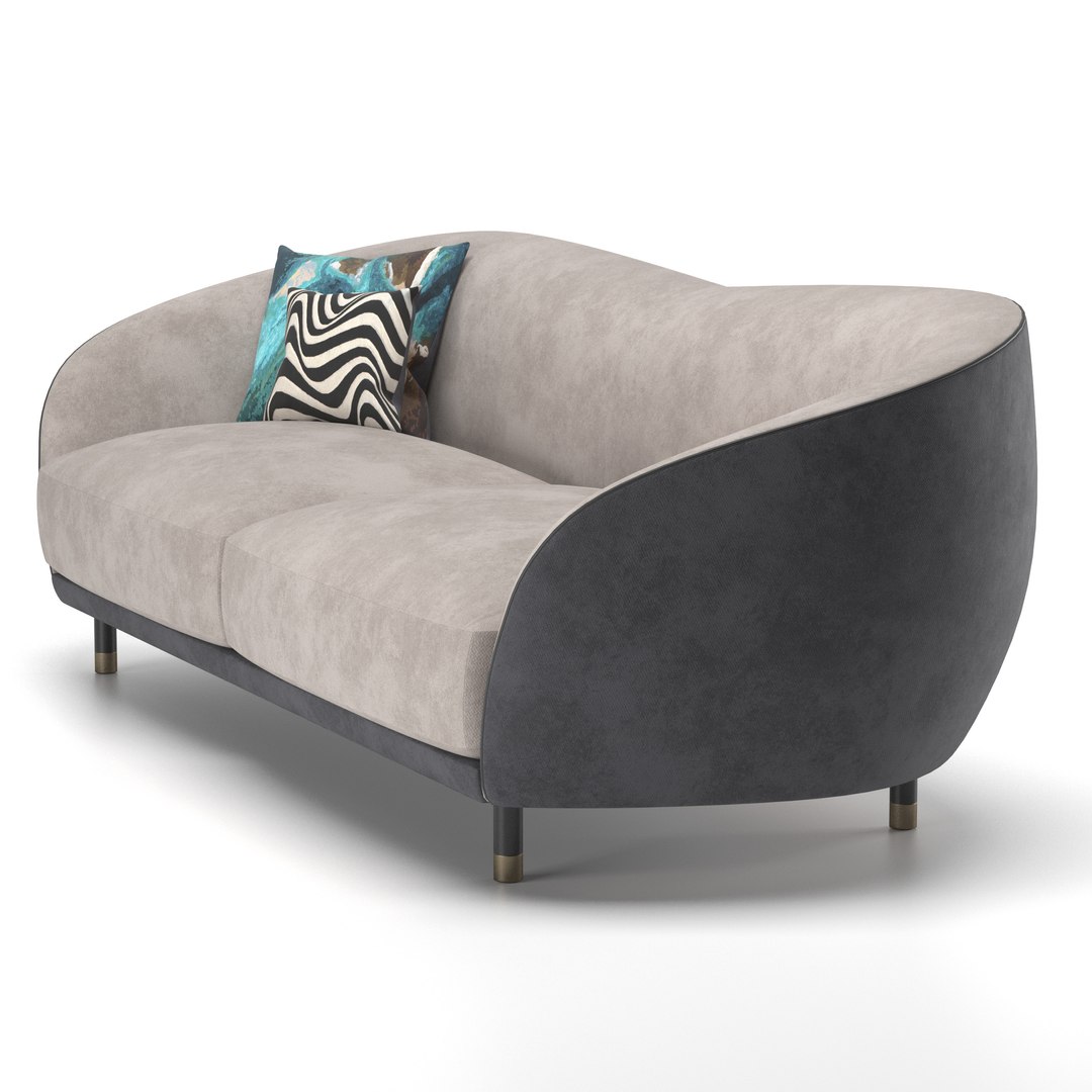 Sofa HYAGO By Roche Bobois Paris 3D - TurboSquid 1774739