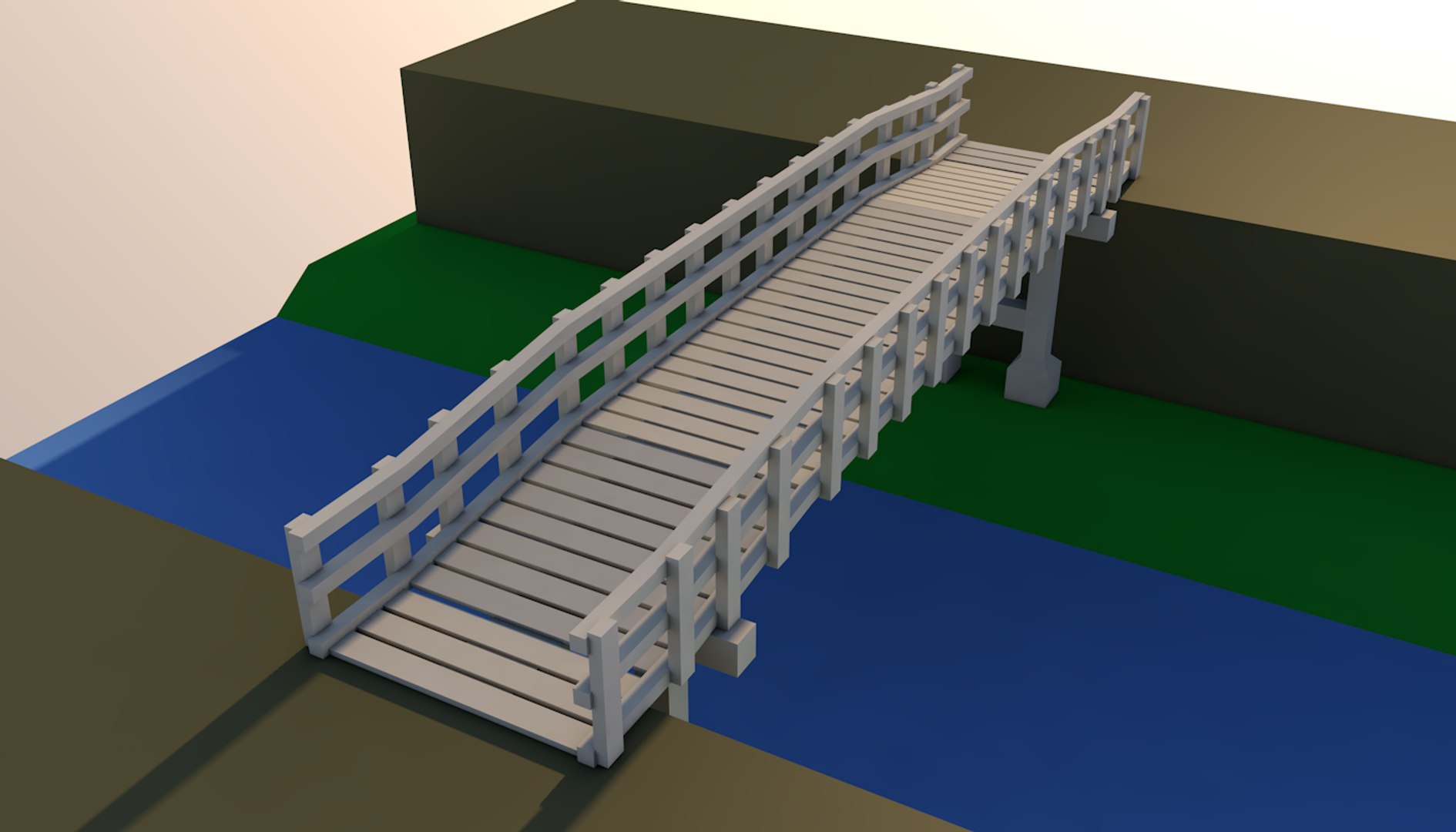 3D Model Bridge Architectural Infrastructure - TurboSquid 1492189