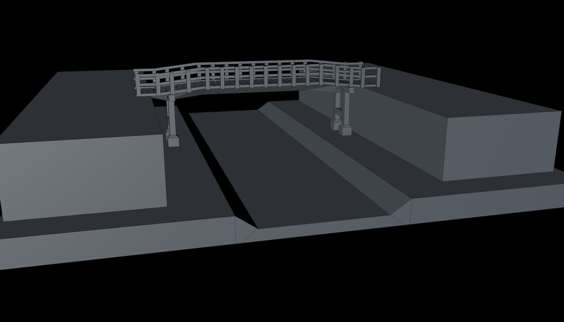 3D Model Bridge Architectural Infrastructure - TurboSquid 1492189