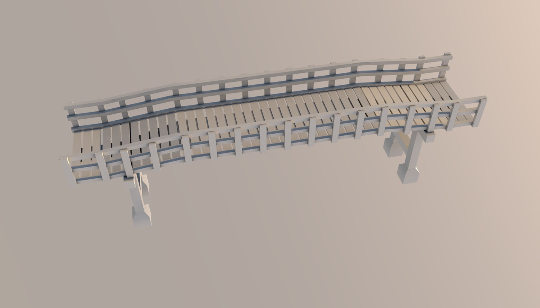 3D Model Bridge Architectural Infrastructure - TurboSquid 1492189