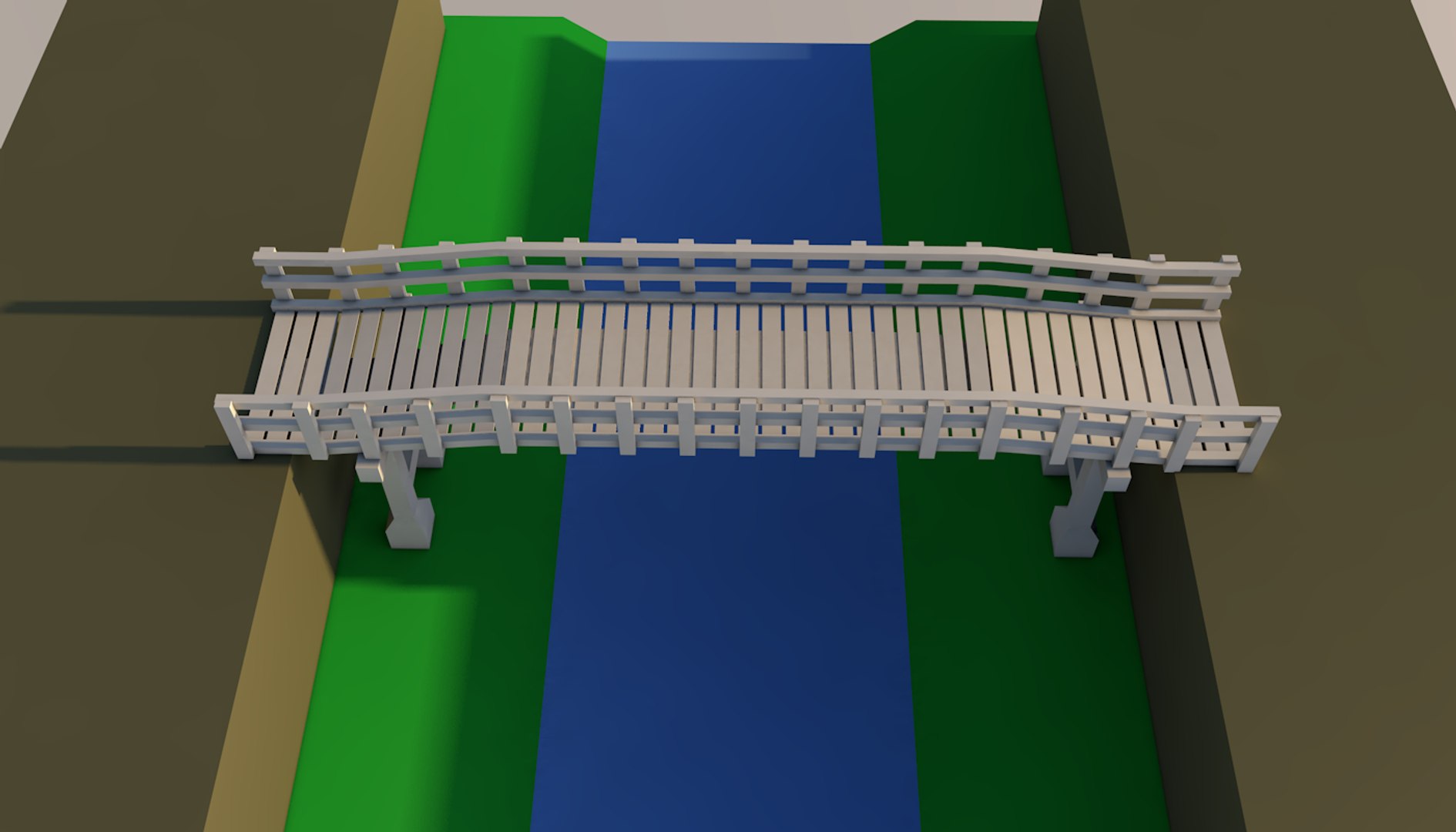3D Model Bridge Architectural Infrastructure - TurboSquid 1492189