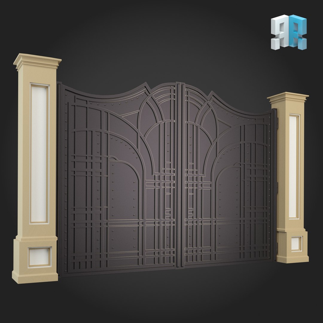 architectural modules 3d max