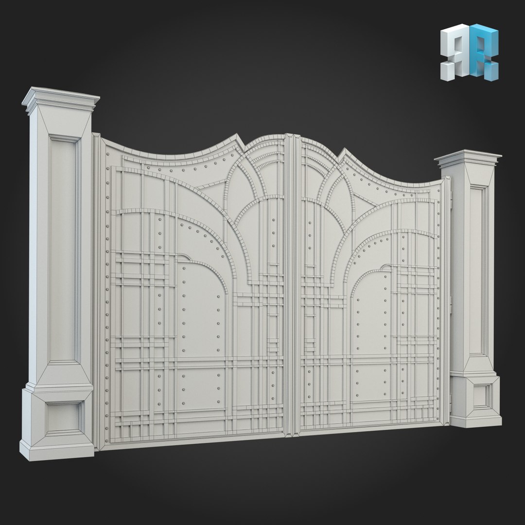 architectural modules 3d max