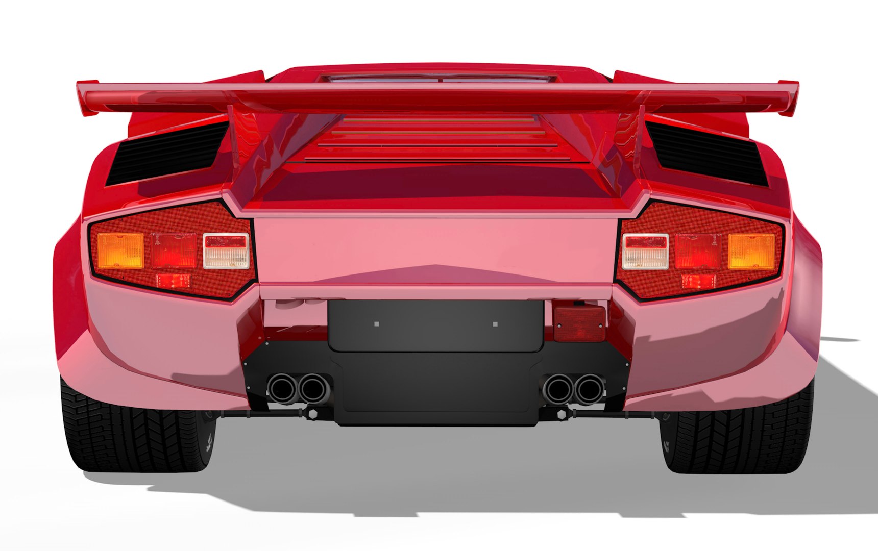 3D Retro 80s Sports Car - TurboSquid 2318800