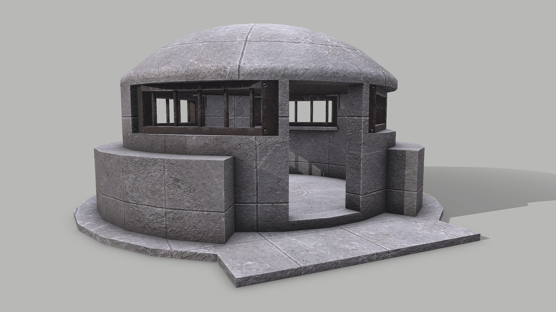 Military Bunker 9 3D - TurboSquid 1939481