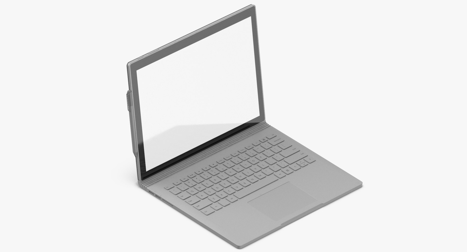 Microsoft Surface Book 2 3D Model - TurboSquid 1289731