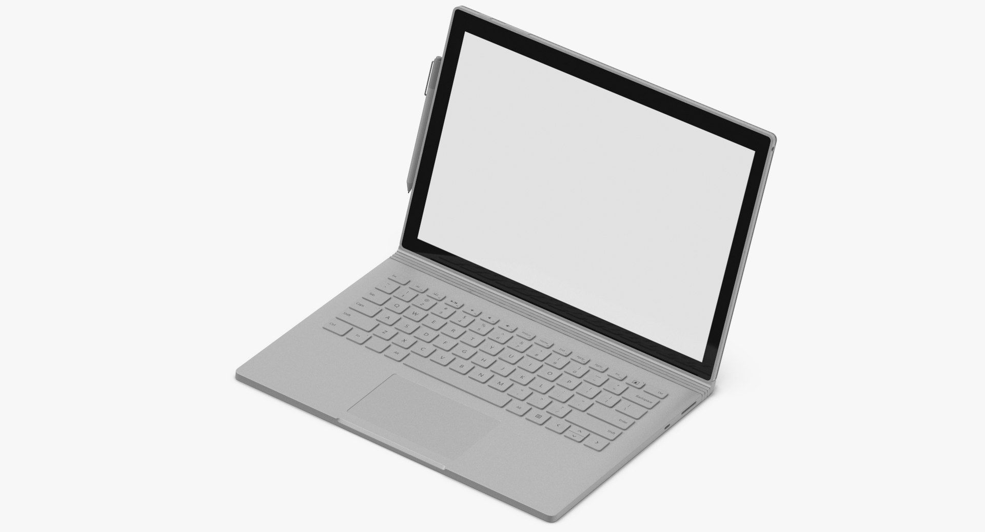 Microsoft Surface Book 2 3D Model - TurboSquid 1289731