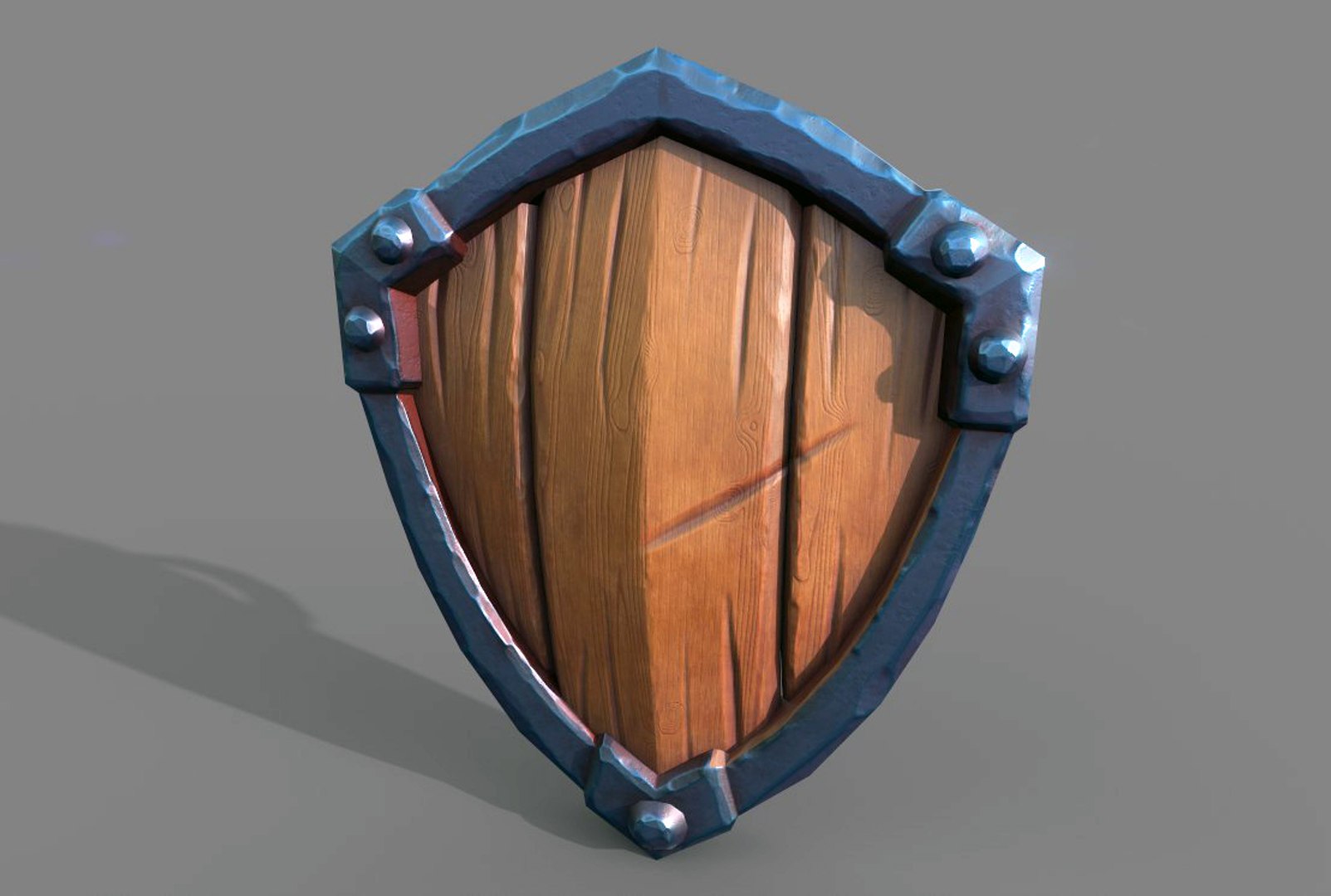 3D videogame stylized shield model - TurboSquid 1411147