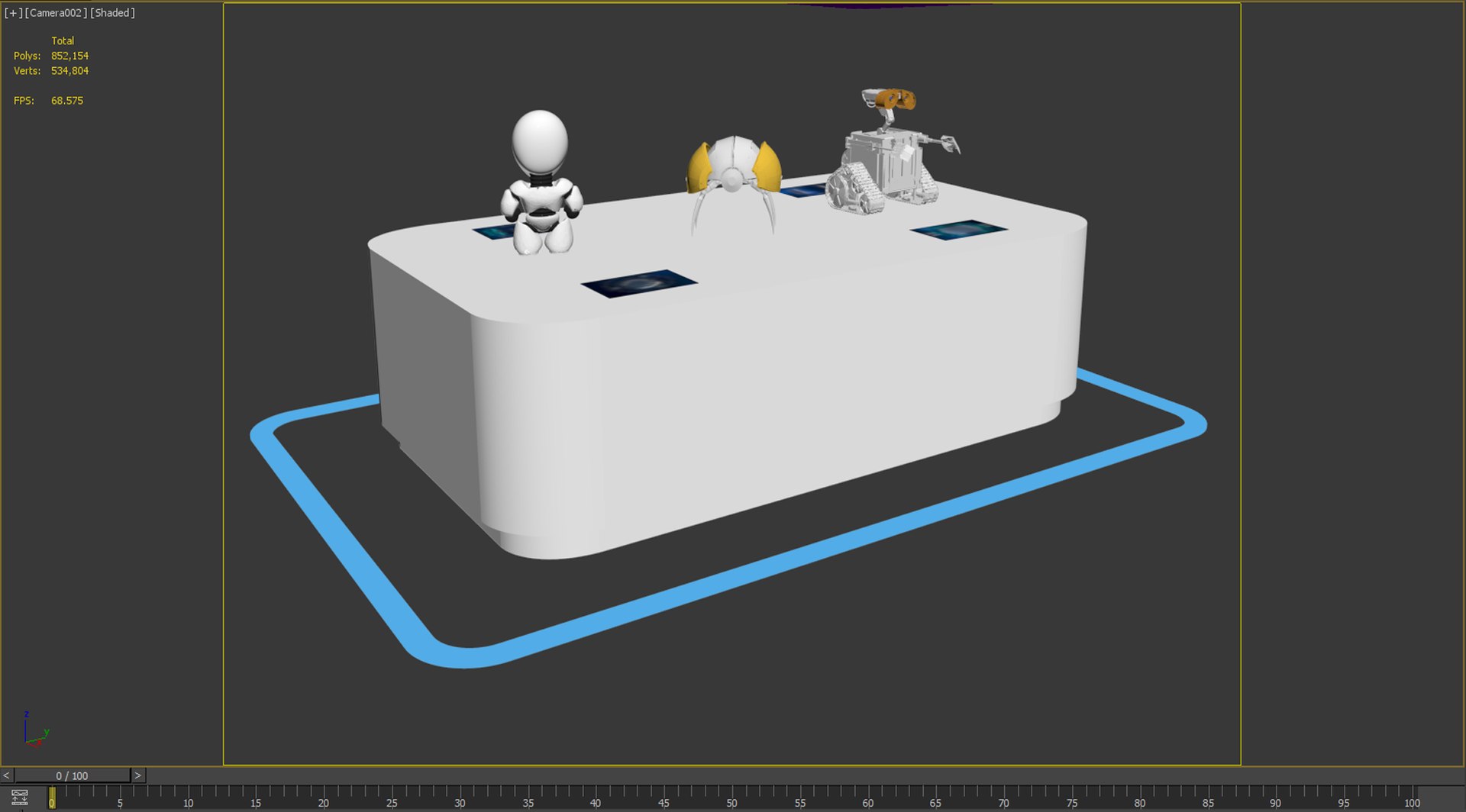 Showcase Display Stand 3D - TurboSquid 2283241