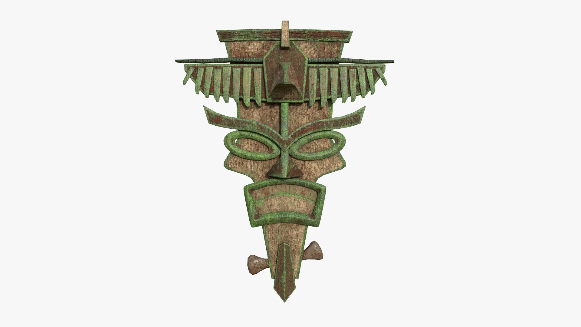 3D 10 Tribal Mask C Collection - Costume Character Design - TurboSquid ...
