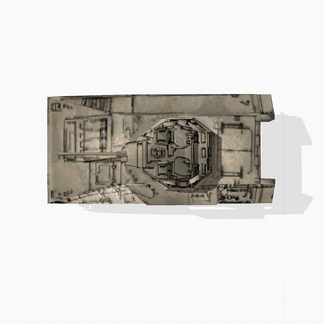 3d Warrior Fv510 Model