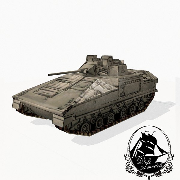 3d warrior fv510 model