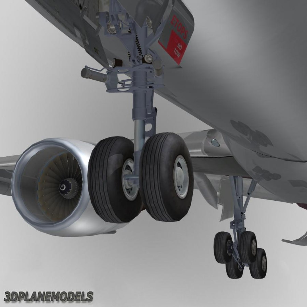 Airbus A330 Tanker Transport 3d Model