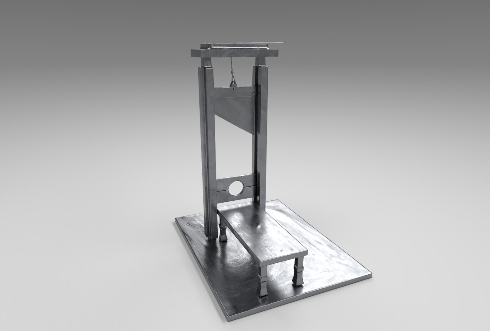 Guillotine Execution 3D - TurboSquid 1560590