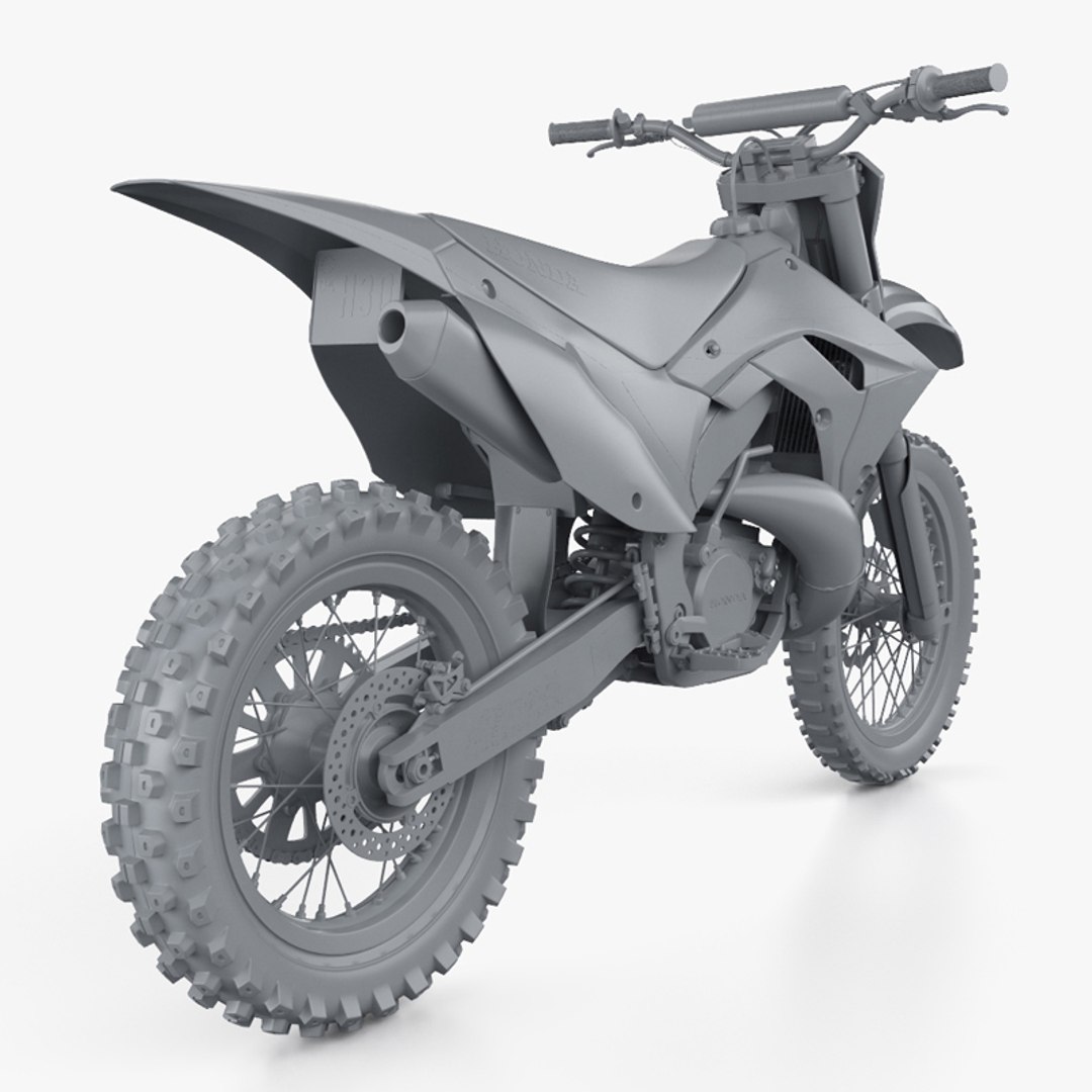 3D Honda Cr250 Cr - TurboSquid 1611676