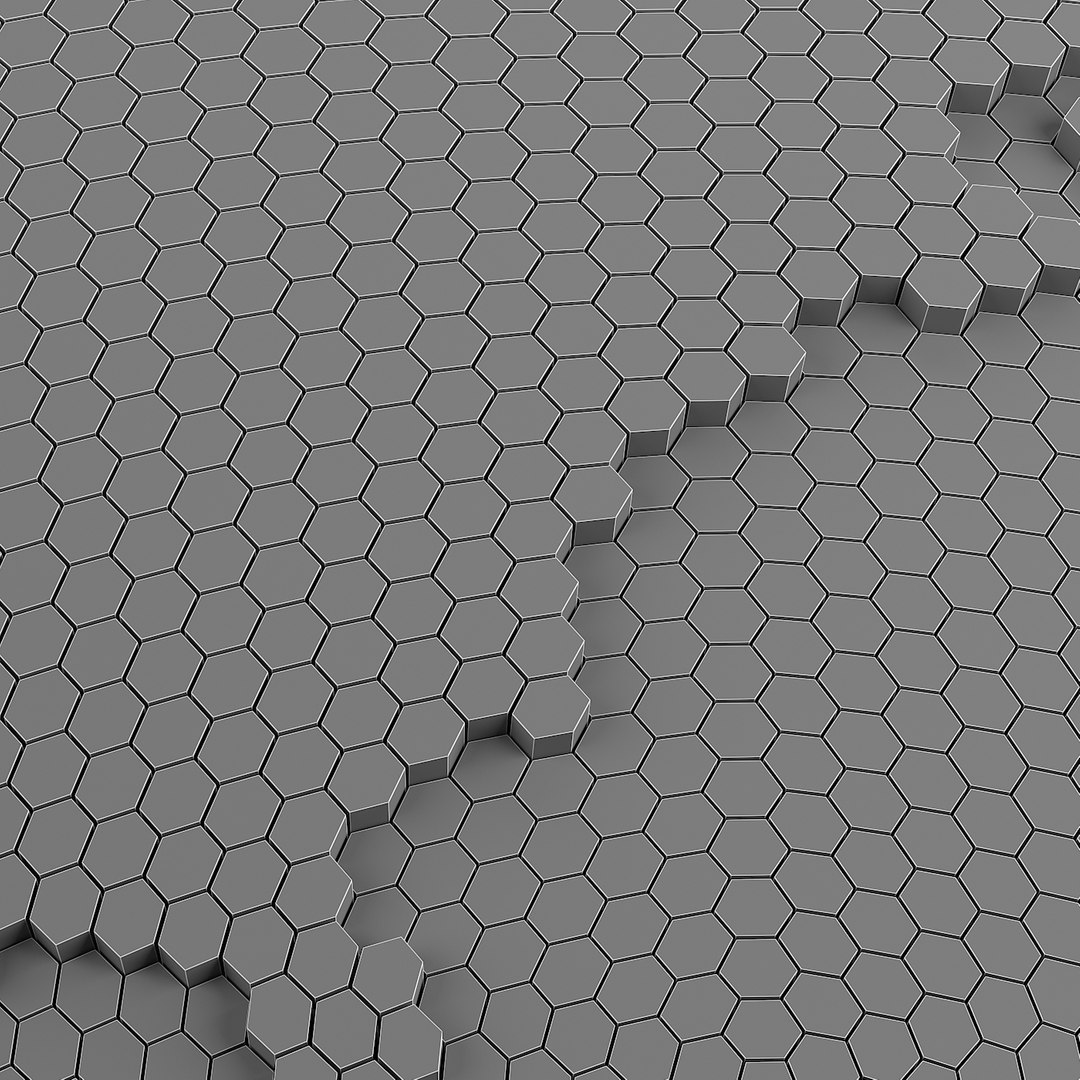 Earth Hexagons 3D Model - TurboSquid 1257984