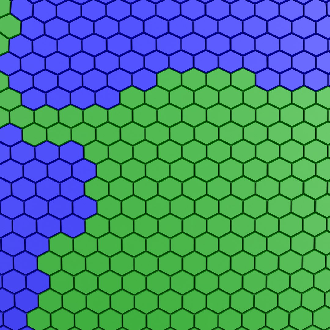 Earth Hexagons 3D Model - TurboSquid 1257984