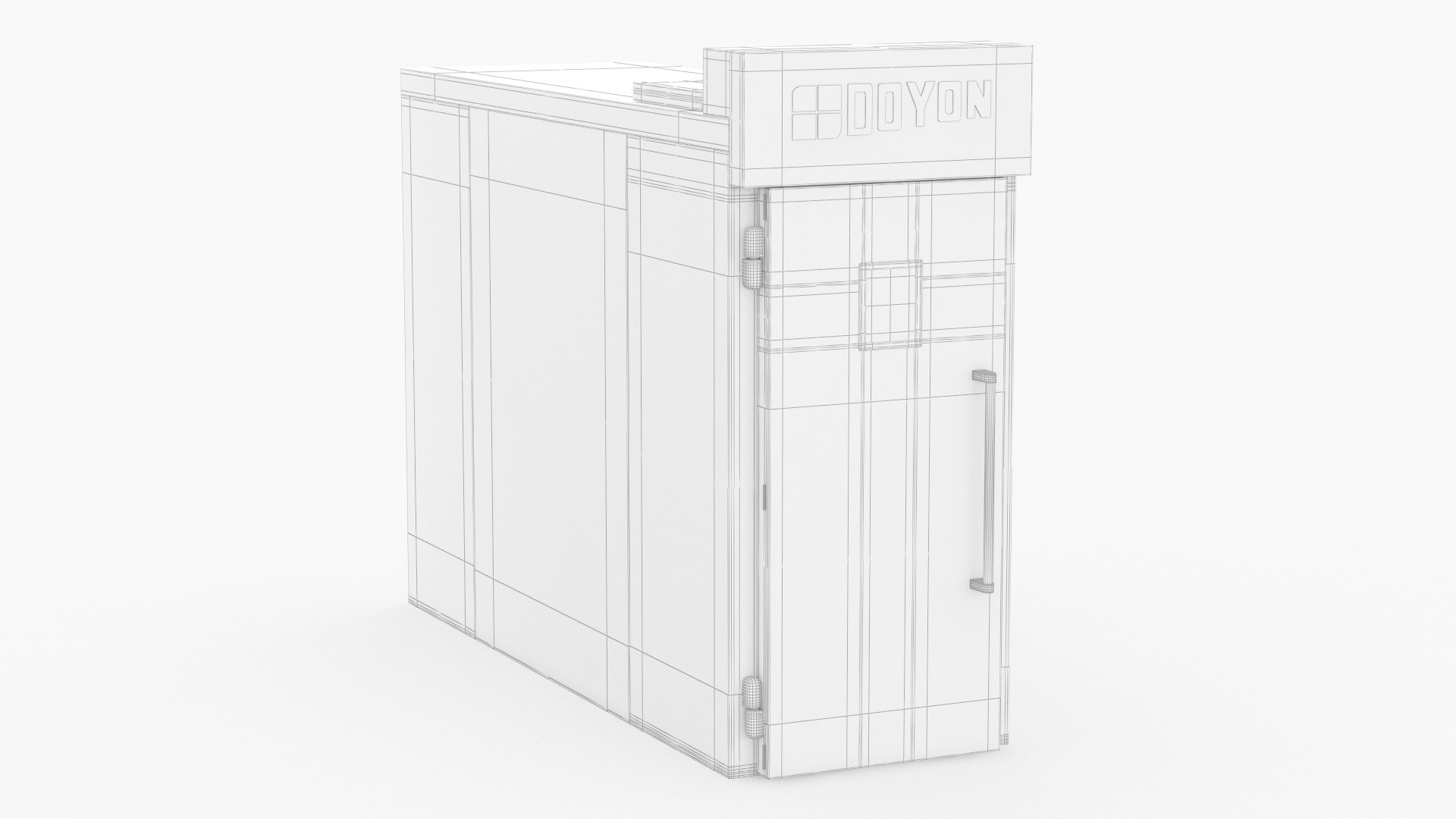 Doyon KDPR13 Knockdown Retarder Proofer Cabinet Model - TurboSquid 2269153