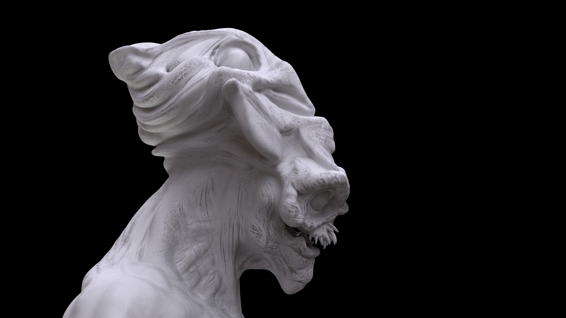 3D ALIEN CREATURE Model - TurboSquid 1901817