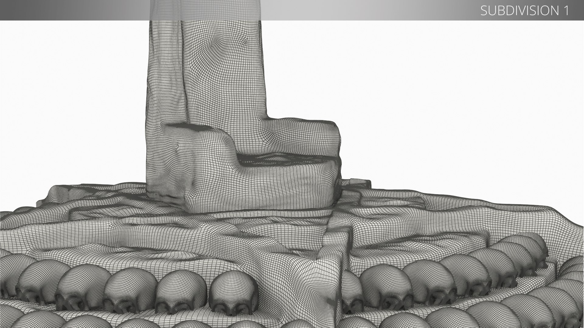 3D The Demon Throne Model - TurboSquid 2444068