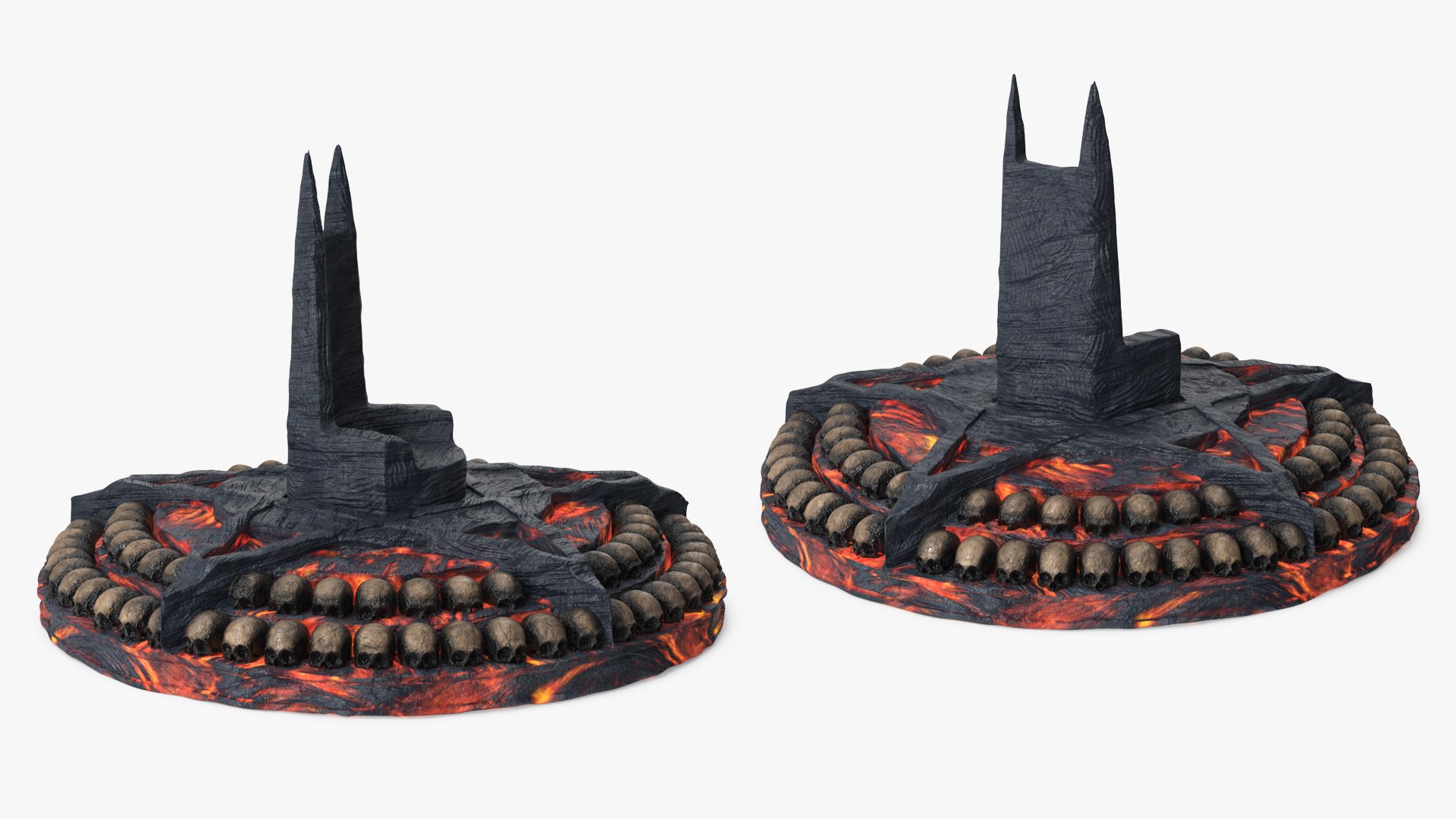 3D The Demon Throne Model - TurboSquid 2444068