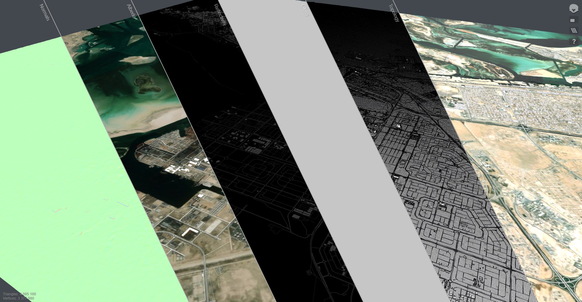 Cityscape Abu Dhabi United Arab Emirates 3D Model - TurboSquid 1796902