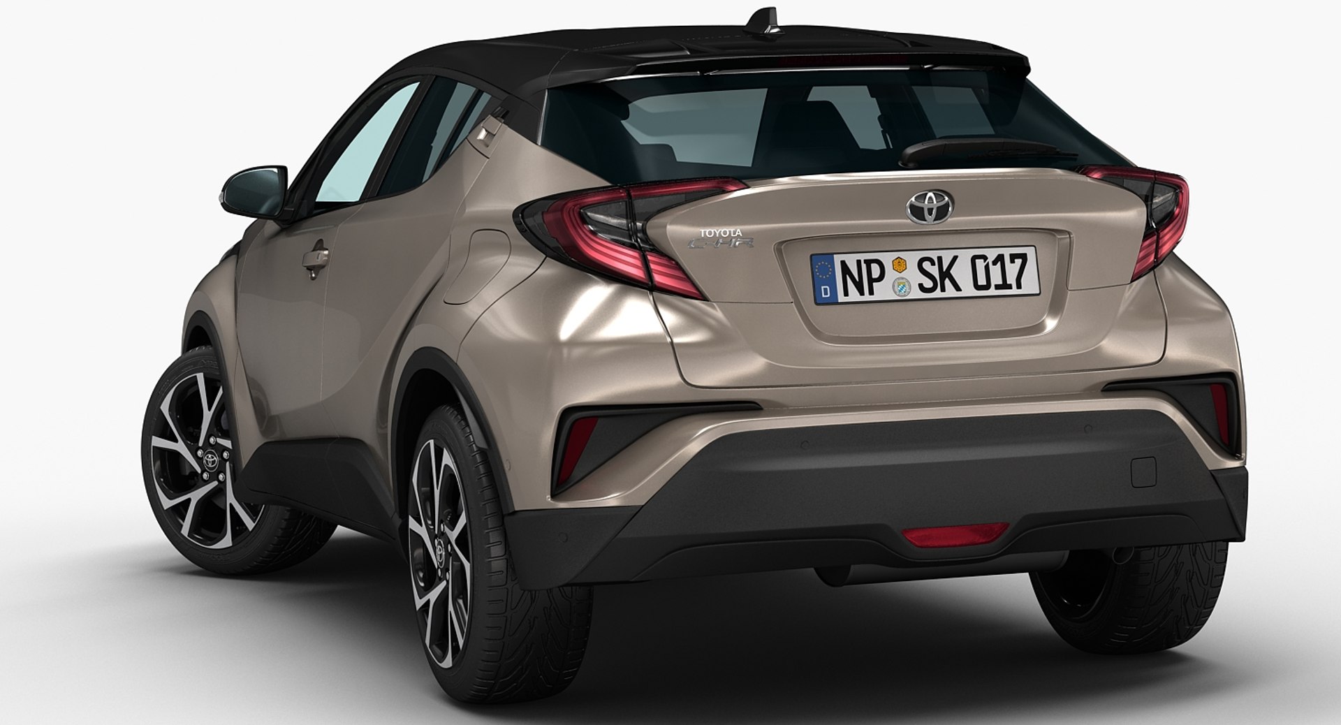 2017 Toyota C-hr 3D Model | 1147628 | TurboSquid