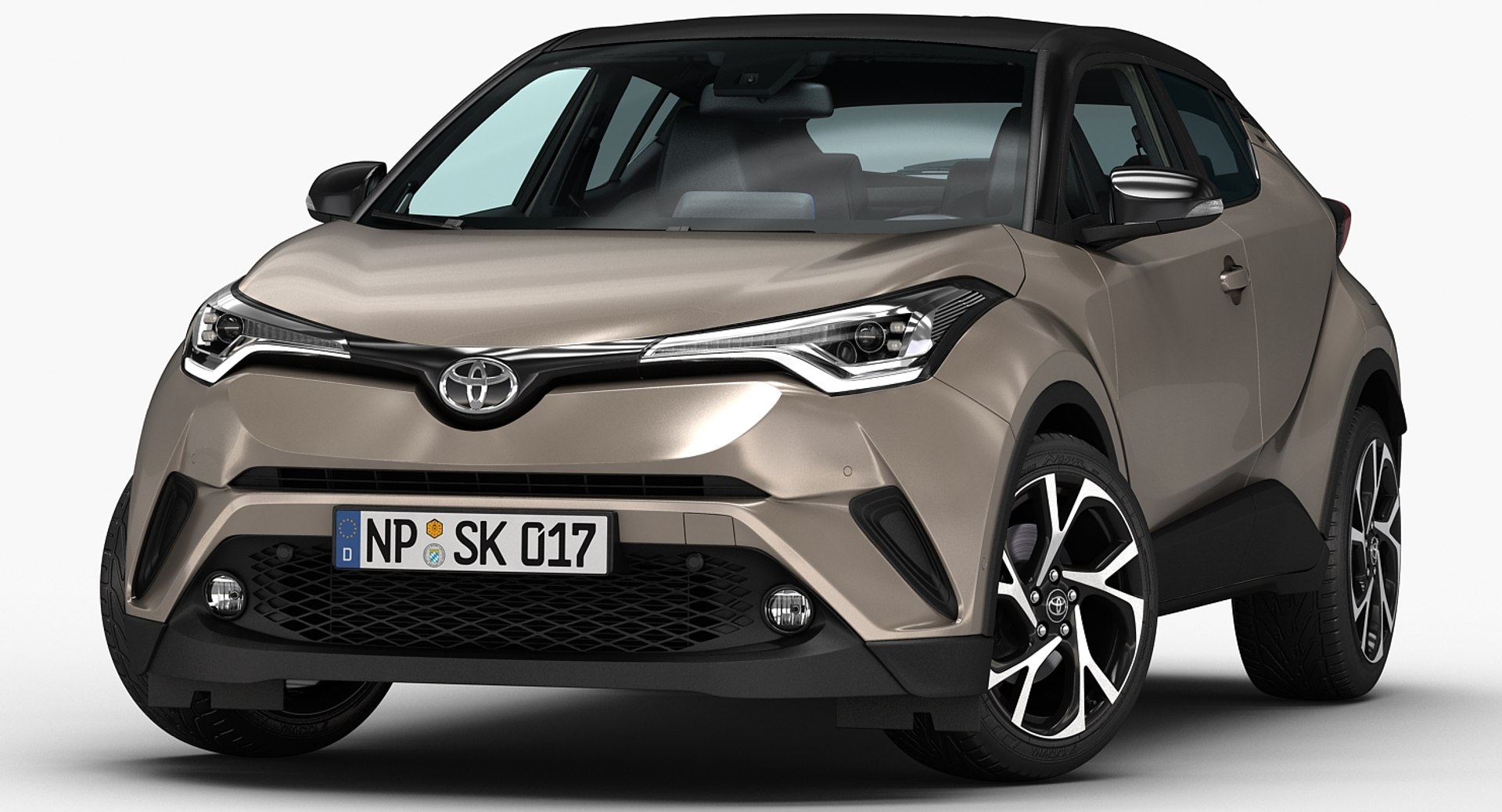 2017 Toyota C-hr 3D Model | 1147628 | TurboSquid