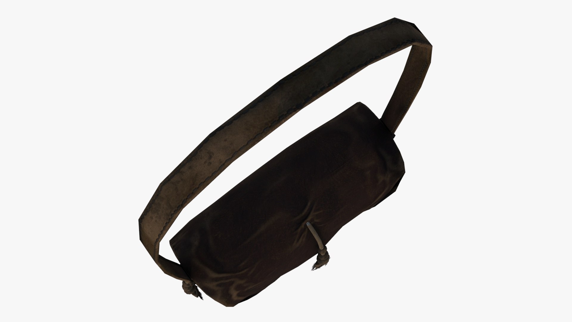 Leather Shoulder Bag 3D Model - TurboSquid 1869835