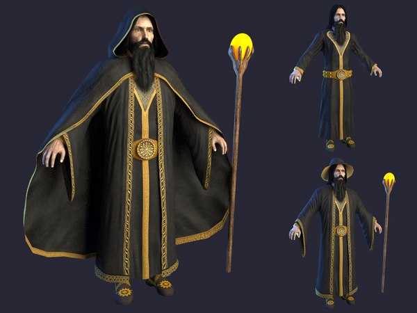 Wizard 3D Models for Download | TurboSquid