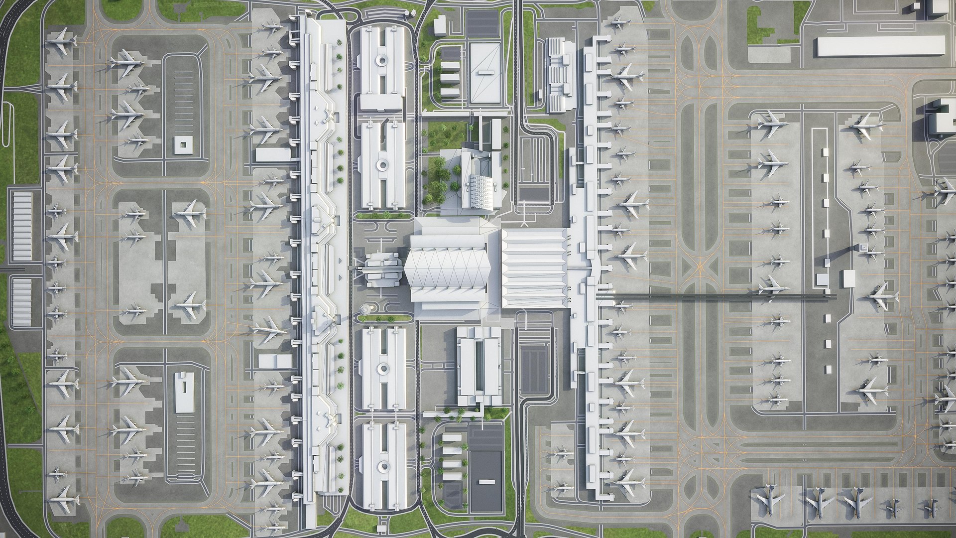 3D Munich International Airport - - TurboSquid 1483450