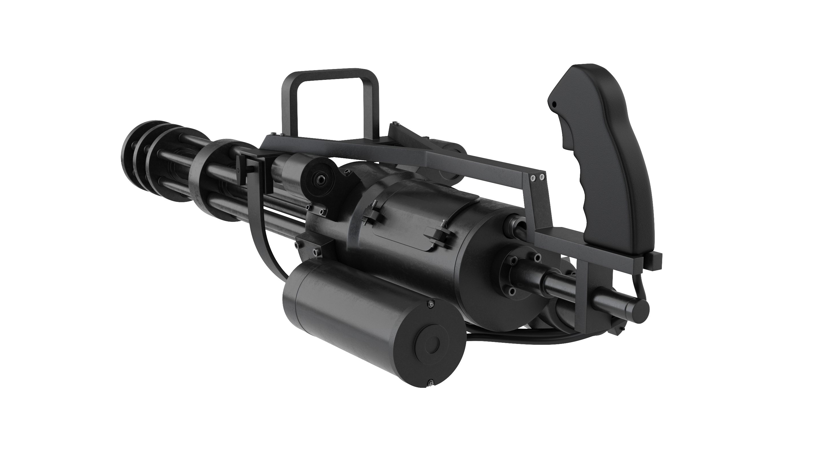 modelo 3d Minigun - TurboSquid 1925250