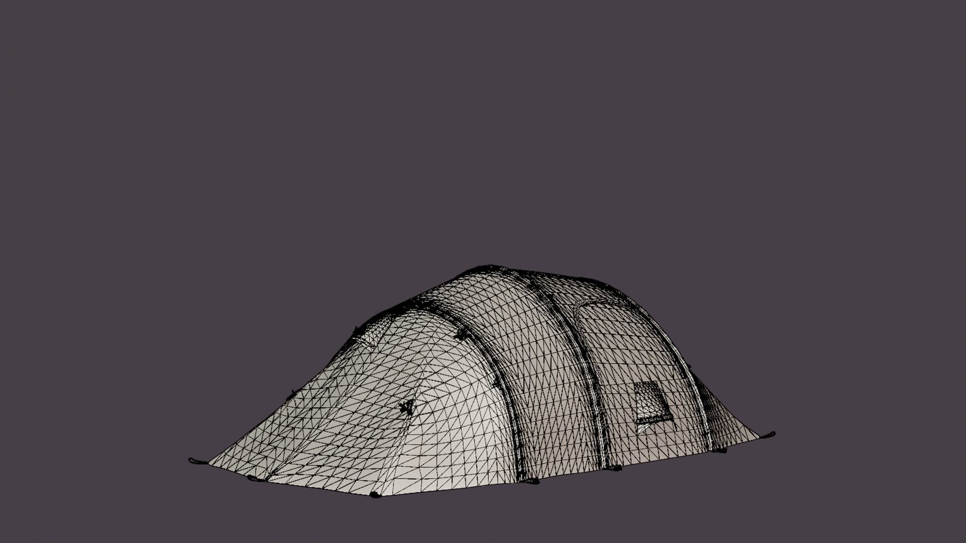 3D Gimle Family 4 Plus Tent - TurboSquid 2215479