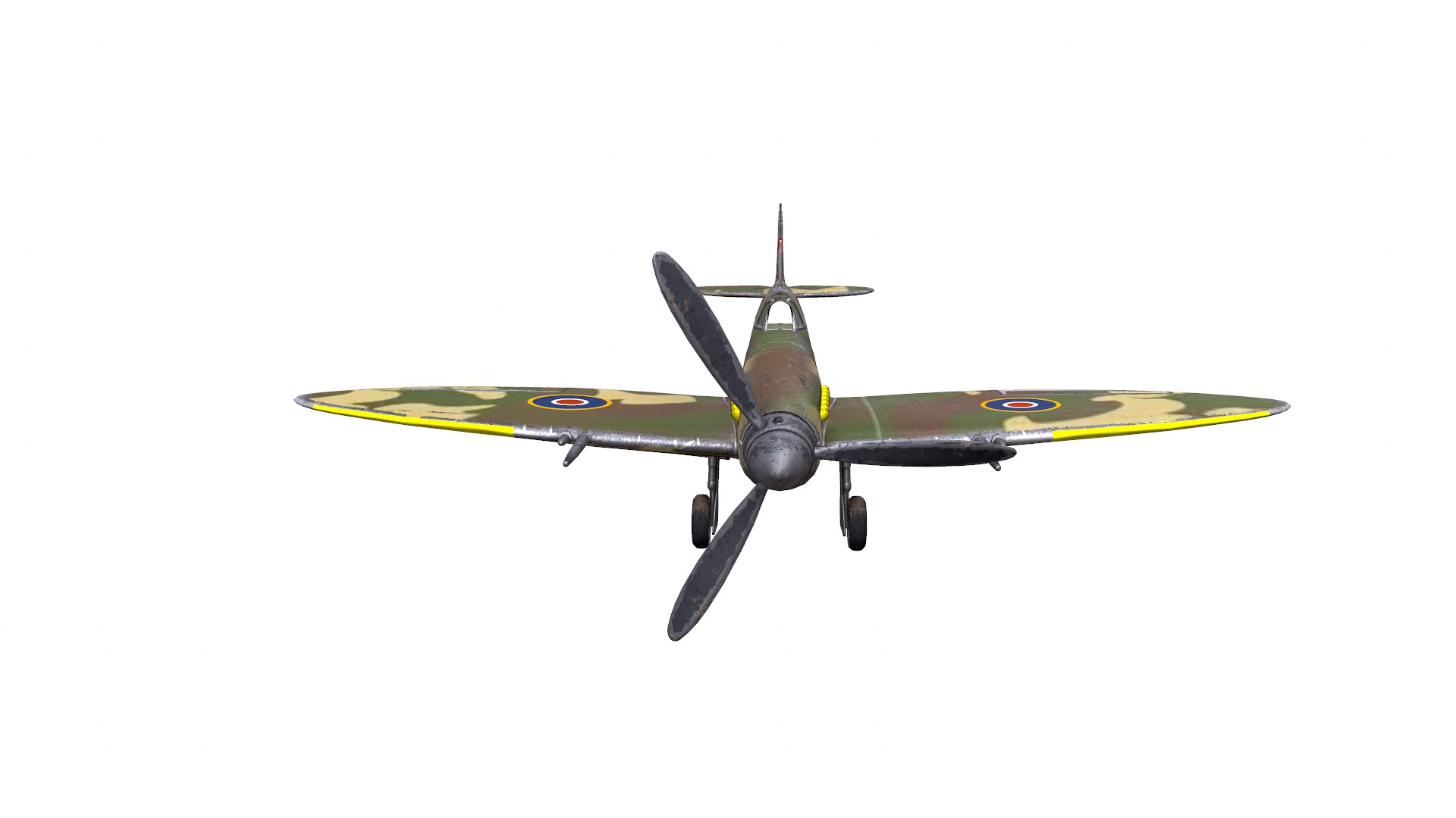 3D spitfire fighter plane - TurboSquid 1642377
