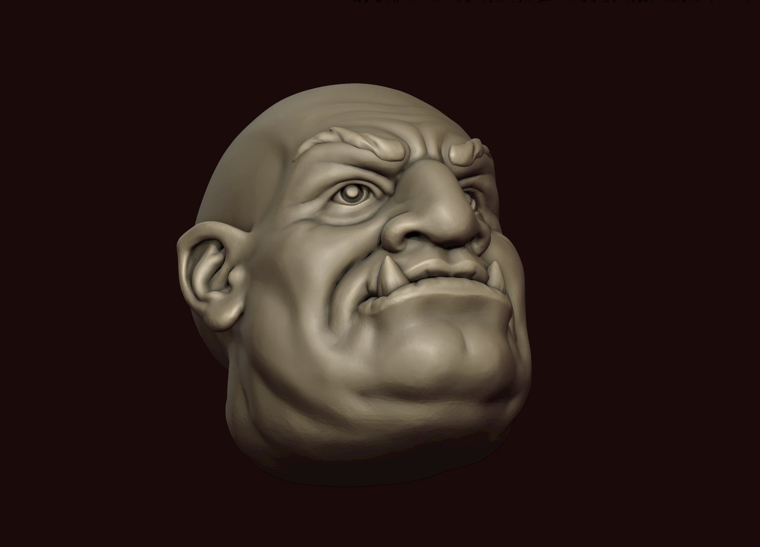 ORC Head 3D Print 3D Model - TurboSquid 1876259